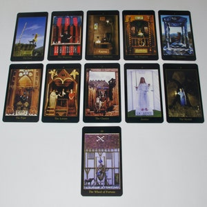 The Vision Tarot Deck by Tim Thompson (1995) - Etsy