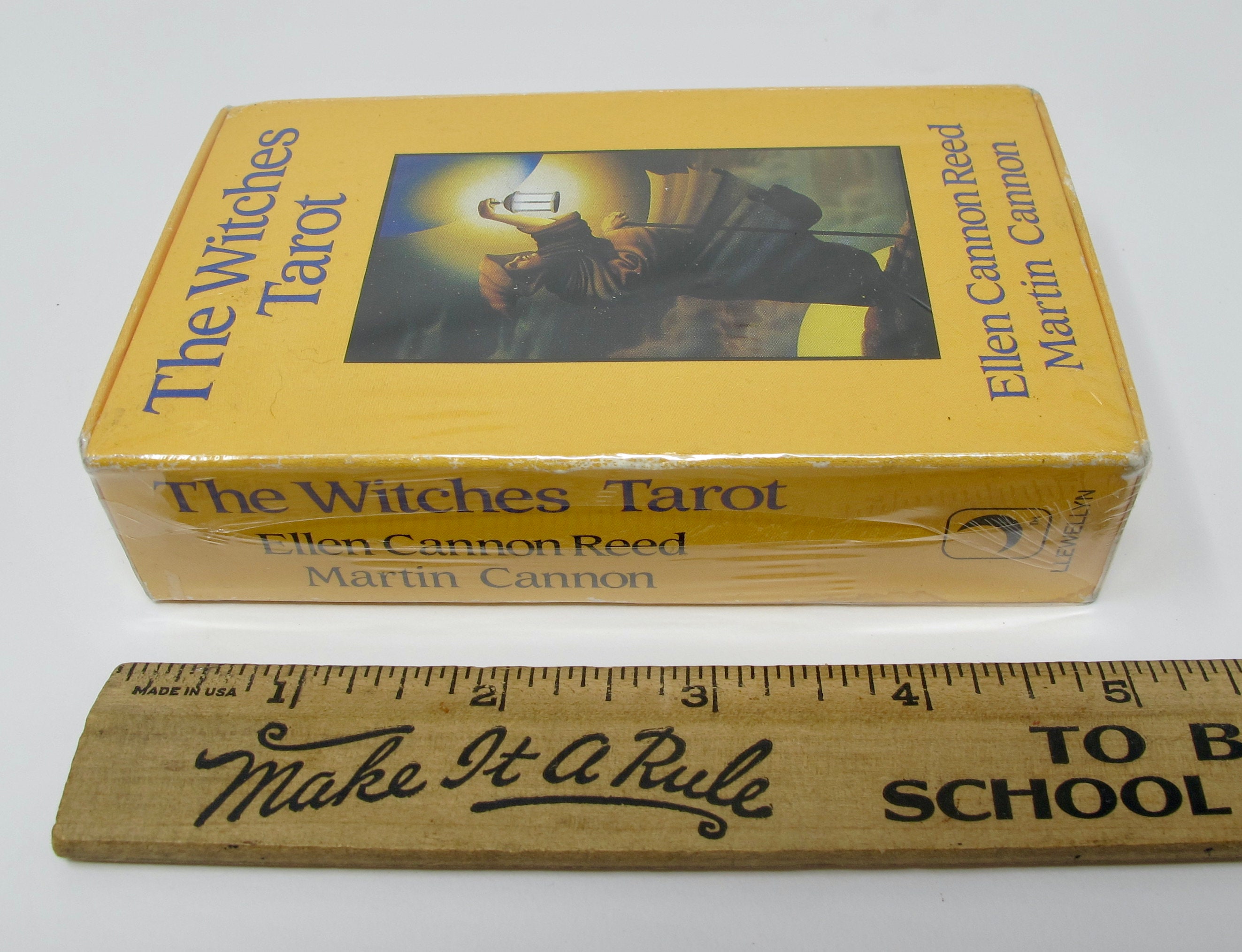 The Witches Tarot Deck & Book Set by Ellen Cannon Reed First Edition ...