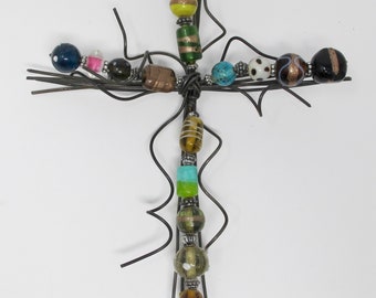Handmade Wire Cross Necklace - Etsy