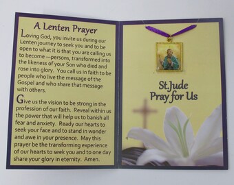 St Jude Prayer Card - Etsy
