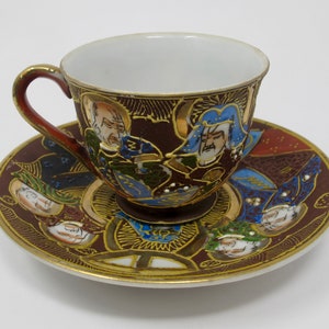 Betson China Hand-painted Porcelain Demitasse Tea Cup and Saucer Set ...