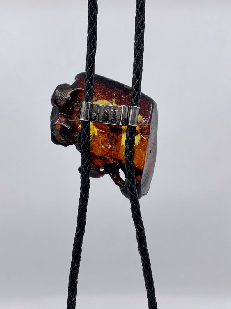 78g Bolo Tie Baltic Amber the Only Bolo Tie on Etsy With a Huge Piece ...