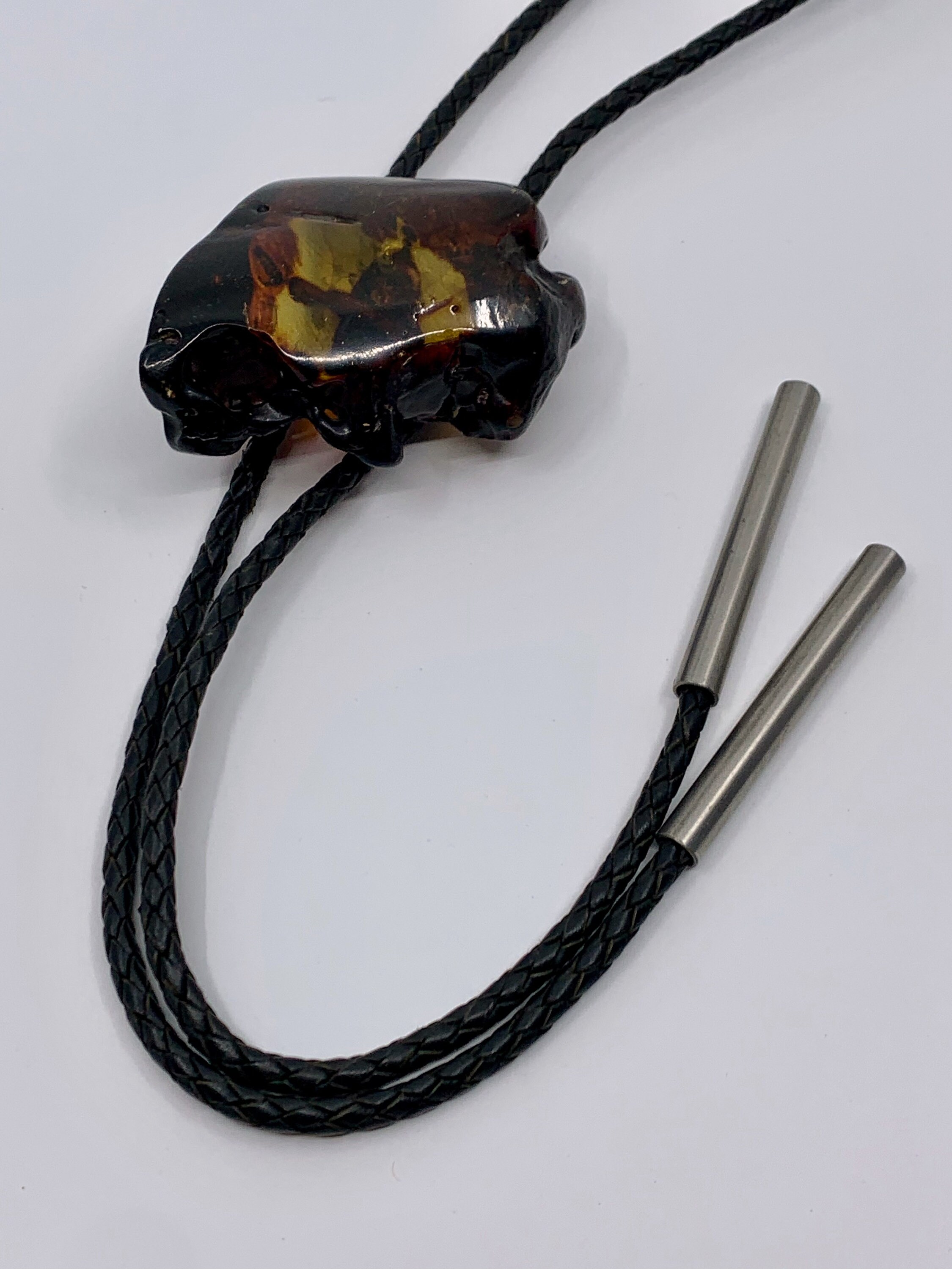 78g Bolo Tie Baltic Amber the Only Bolo Tie on Etsy With a Huge Piece ...