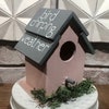 Welcome Home Mini Birdhouse, Farmhouse Tiered Tray Decor, - Etsy