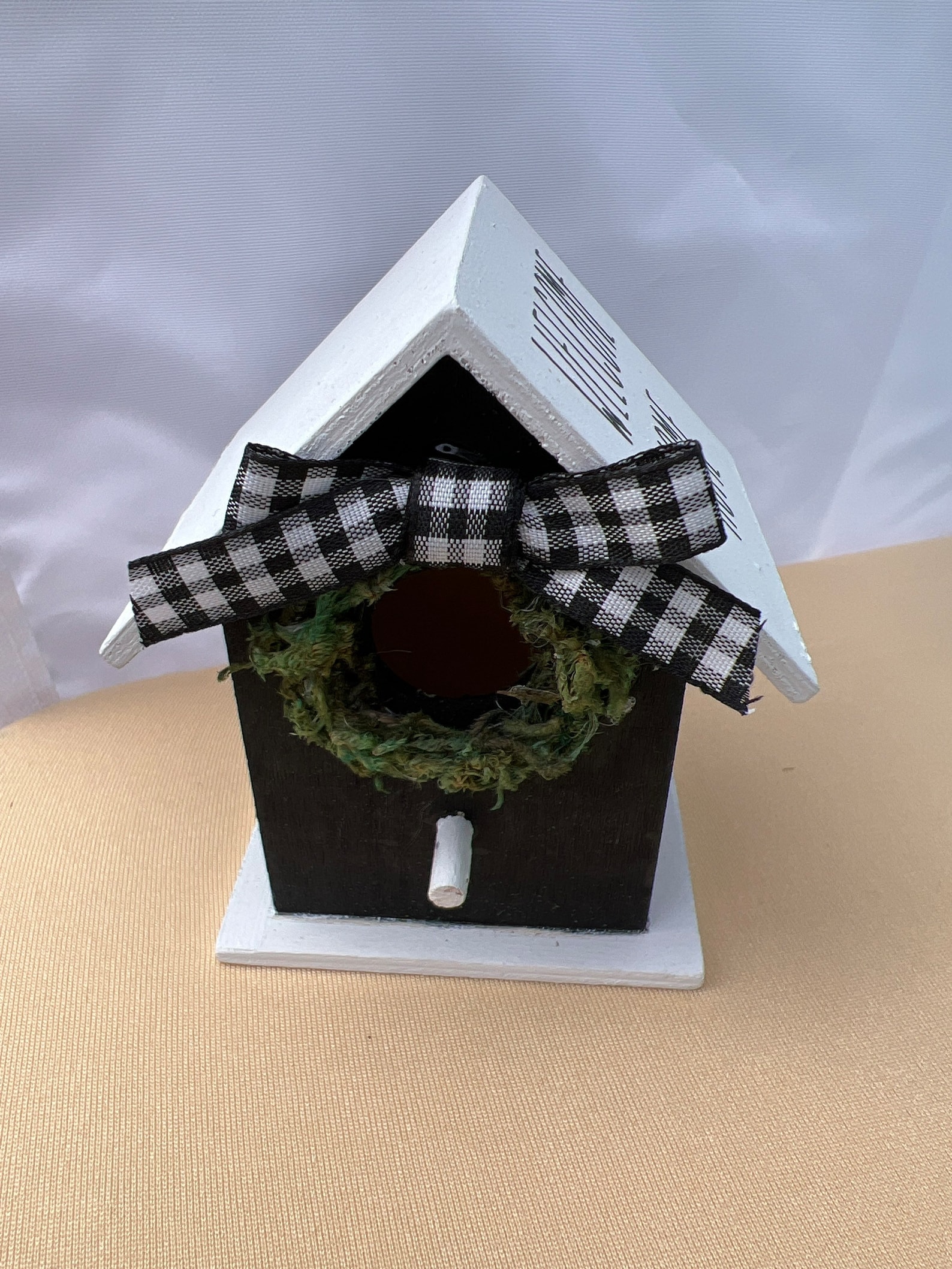 Welcome Home Mini Birdhouse, Farmhouse Tiered Tray Decor, - Etsy