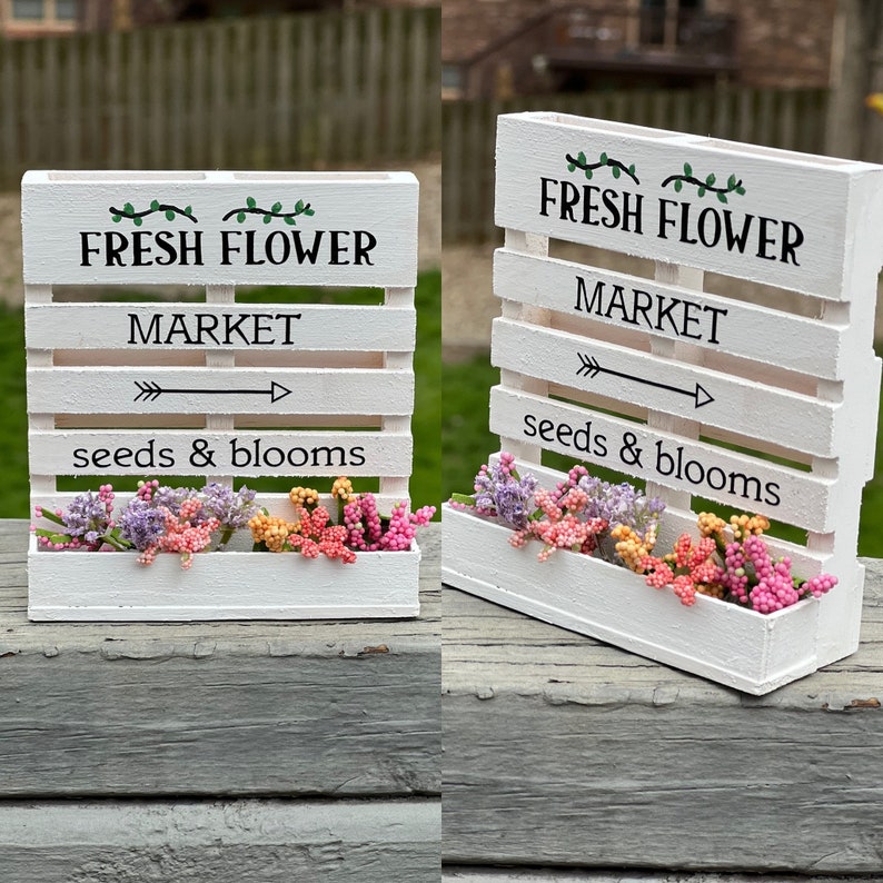 Mini Flower Box for Tiered Tray Flower Market Tiered Tray - Etsy