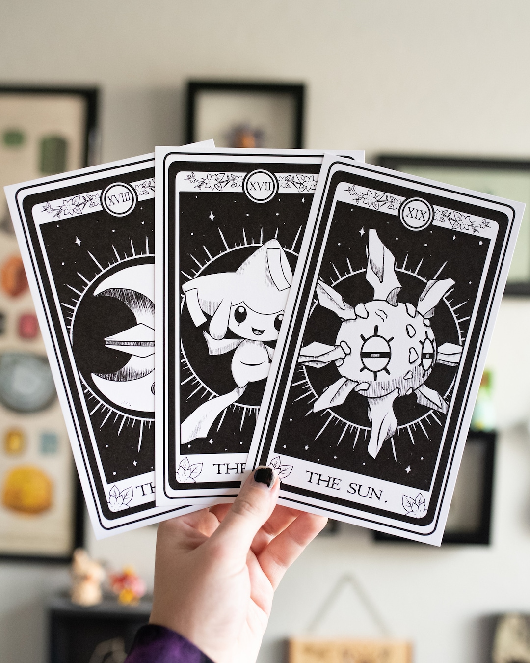 Pokémon Tarot Prints - 8.5" X 5" - Etsy