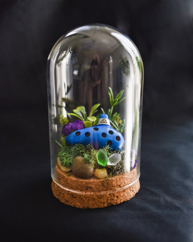 Ocarina of Time Mini Terrarium Legend of Zelda Video Game Decor Gift - Etsy