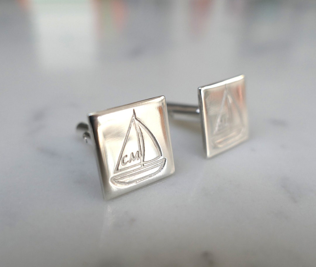 Personalised, Your Own Design, Sterling Silver Square, Oval, Rectangle ...