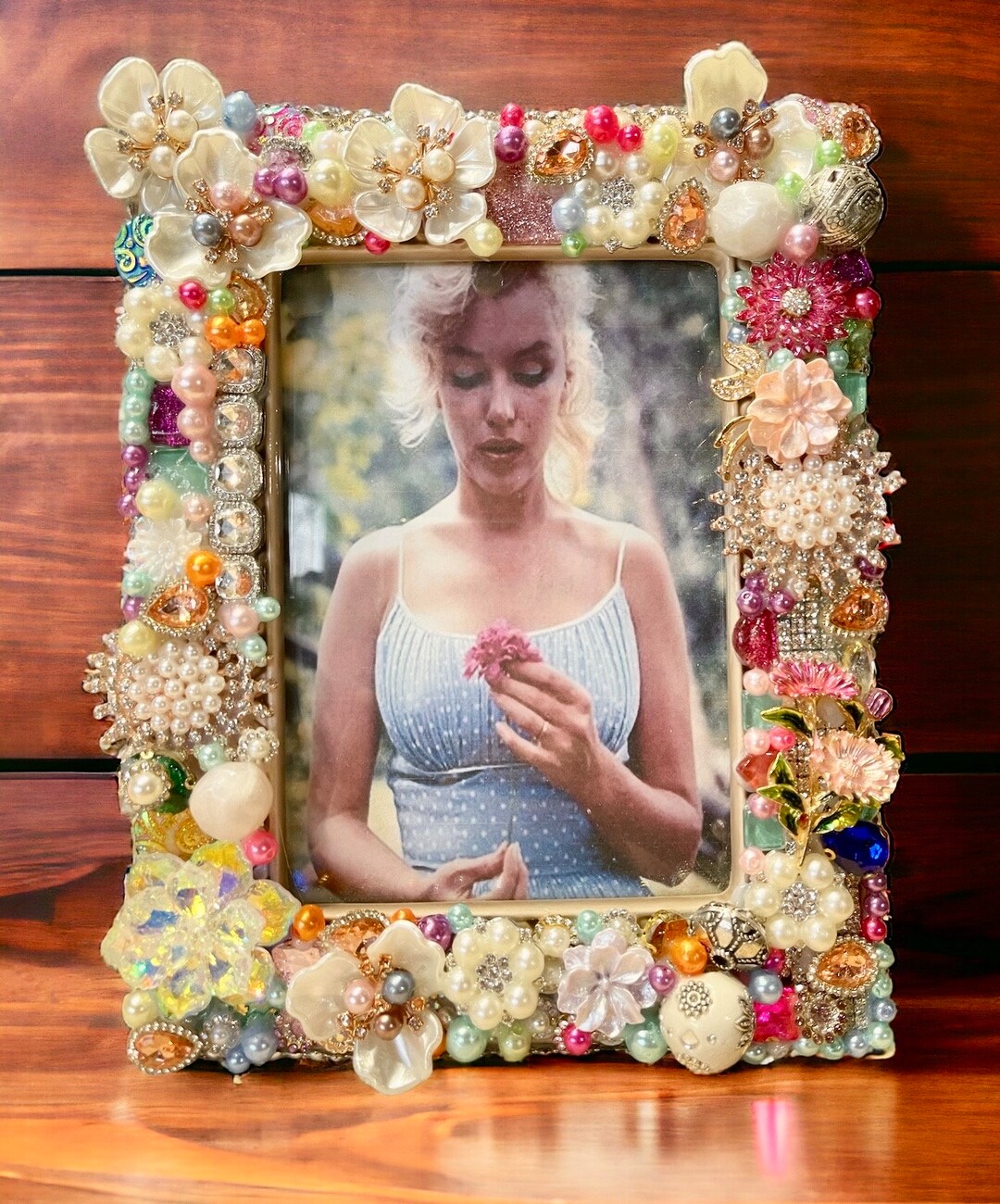 Pretty and Shiny Picture Frame- 5 X7 - Etsy