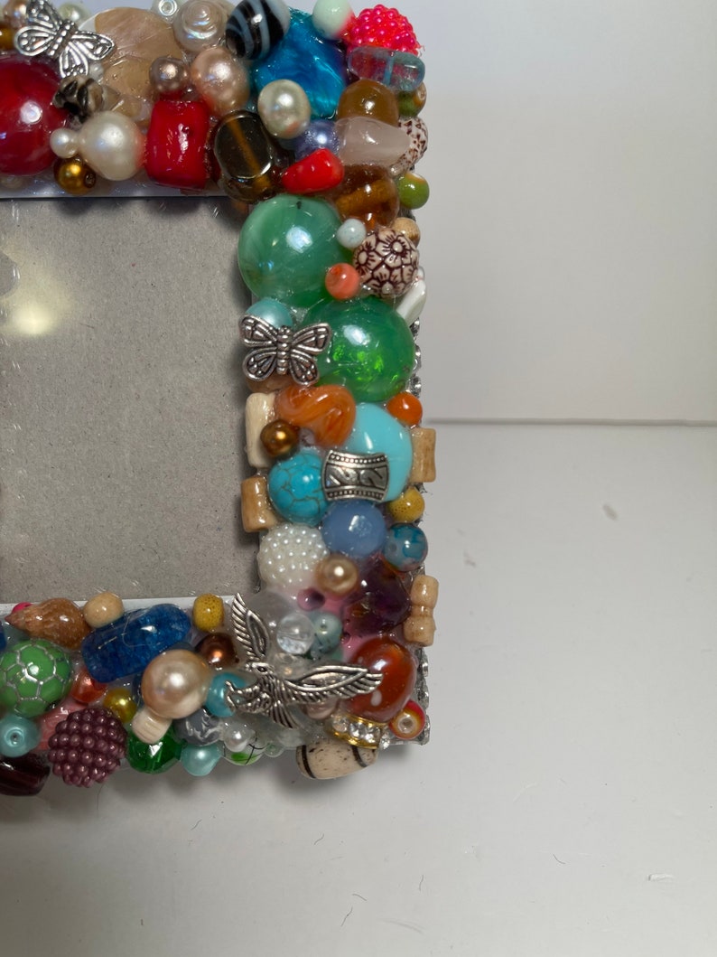 Small Beaded Frame - Etsy