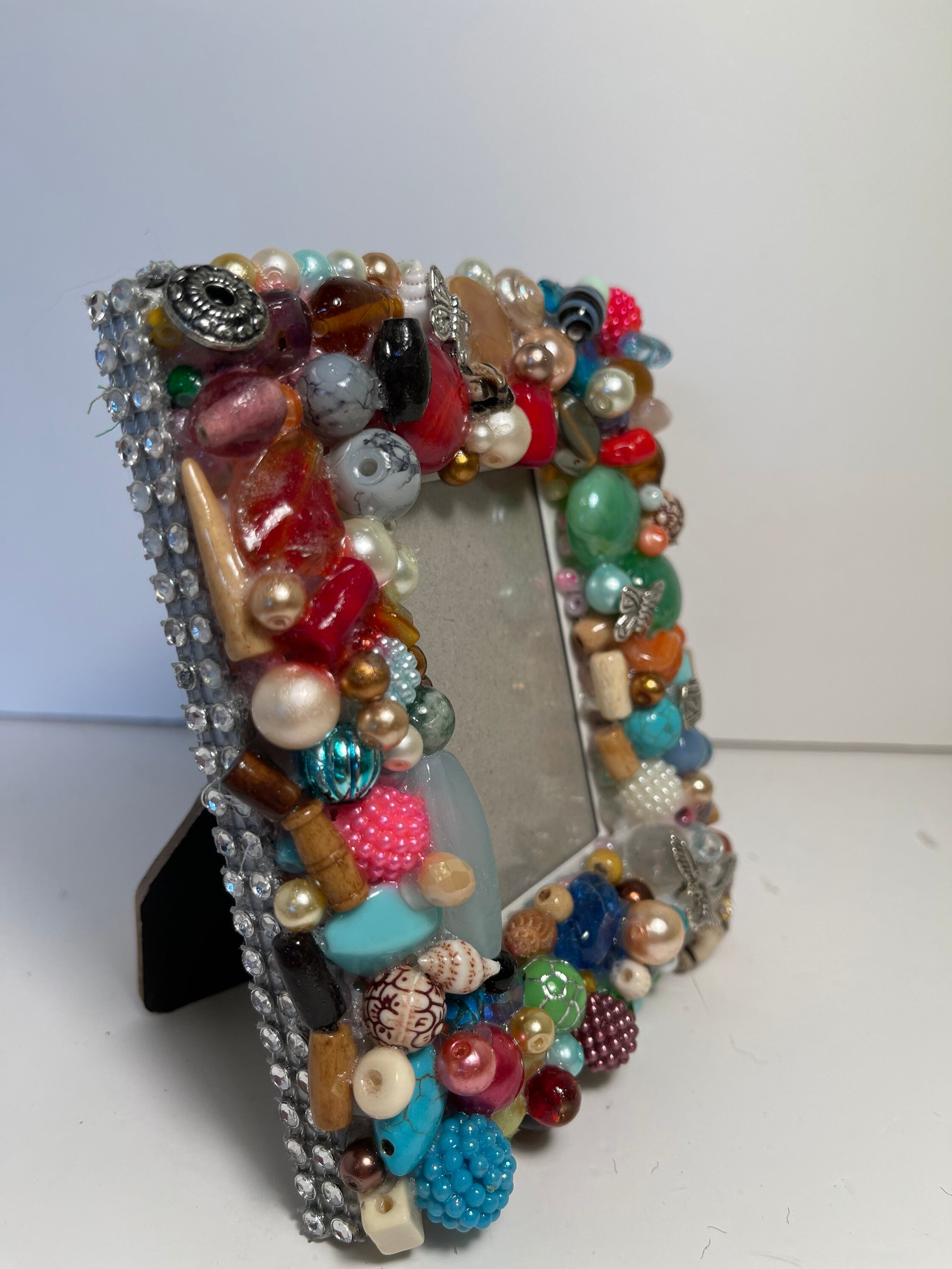 Small Beaded Frame - Etsy
