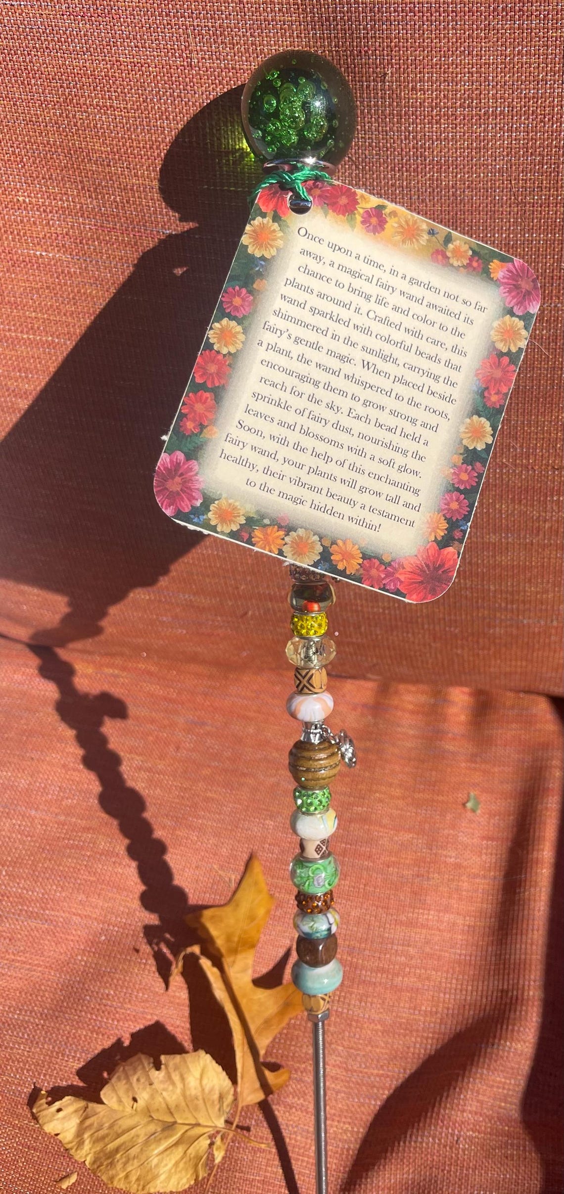 Fairy Wand- Plant Stakes W/ Story Tag! - Etsy