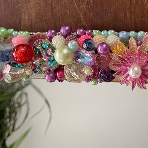 Sparkly and Pretty Hand Beaded Large Mirror - Etsy