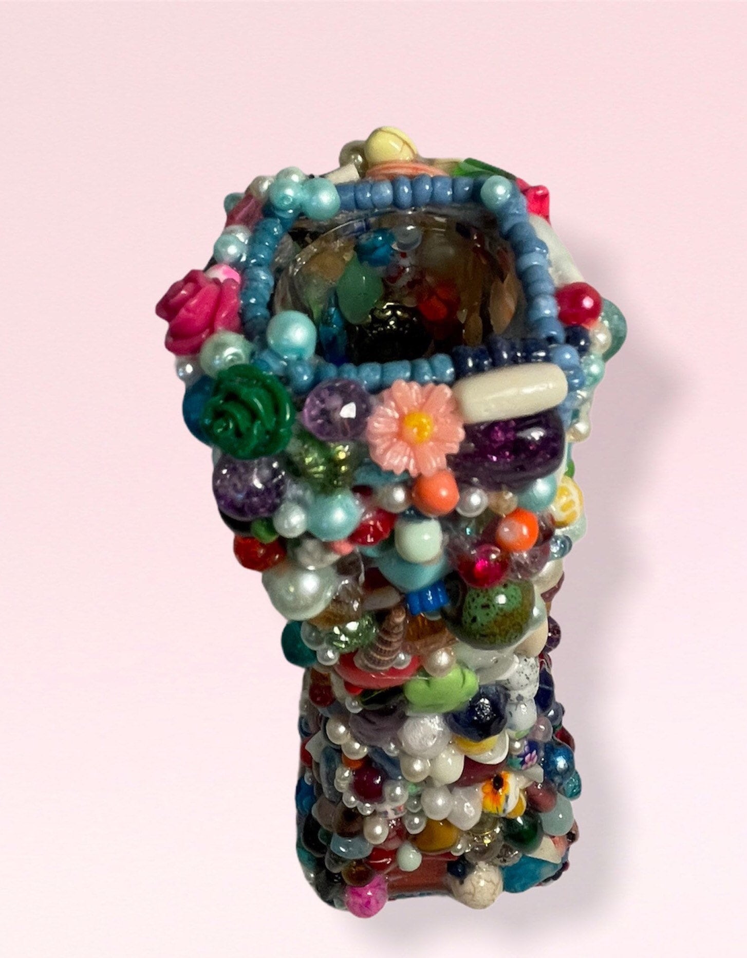 Hand Beaded Bud Vase - Etsy