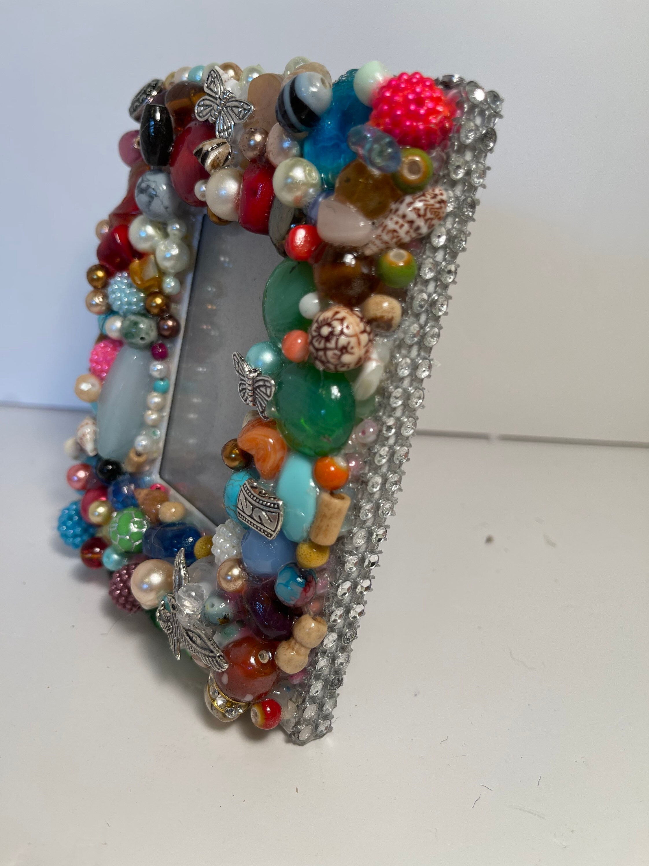 Small Beaded Frame - Etsy