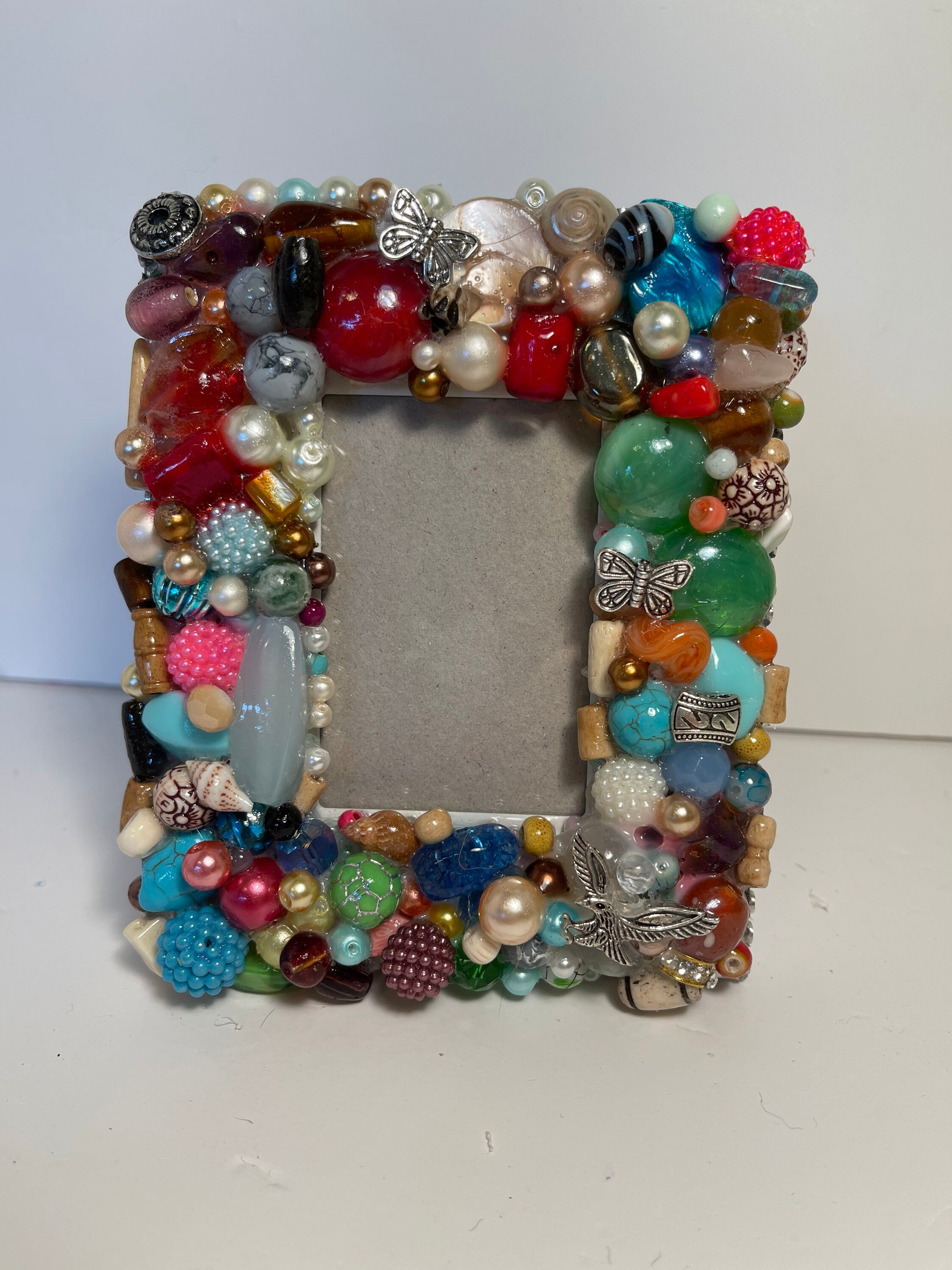 Small Beaded Frame - Etsy