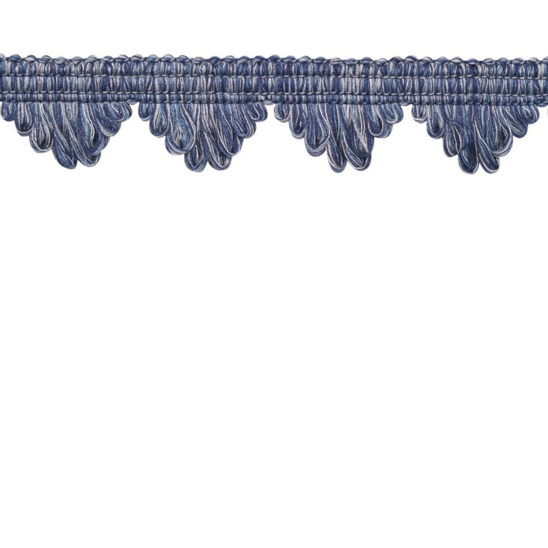 Laura Ashley Fan Edge Tassel Fringe Trim Colour SEASPRAY Trim for ...