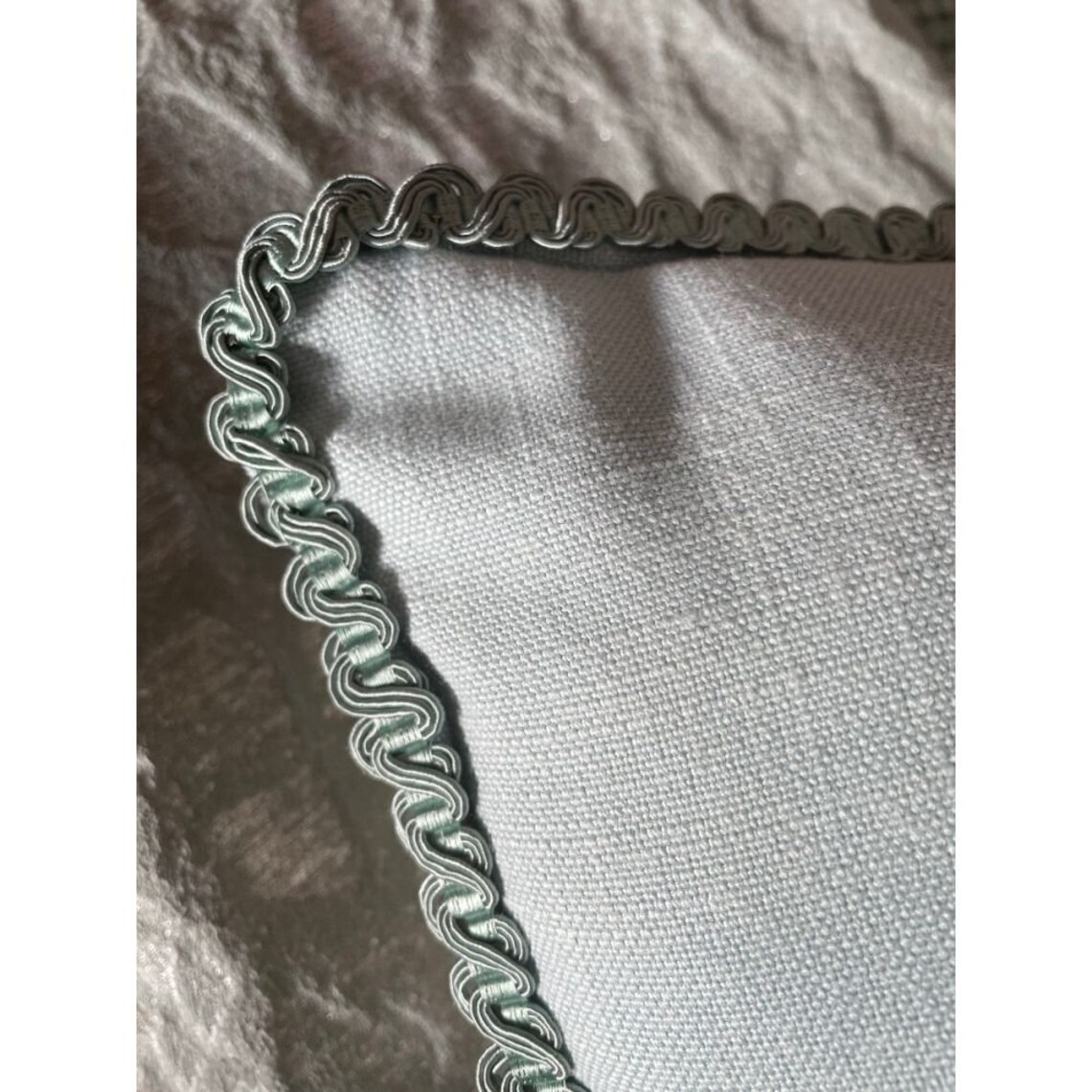 10mtrs Baroque Scroll Gimp Trim Braid, NATURAL. Upholstery Soft ...