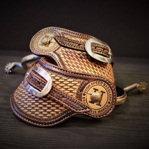 Custom Leather Spur Straps | Etsy