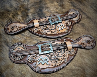 Custom Spur Straps - Etsy