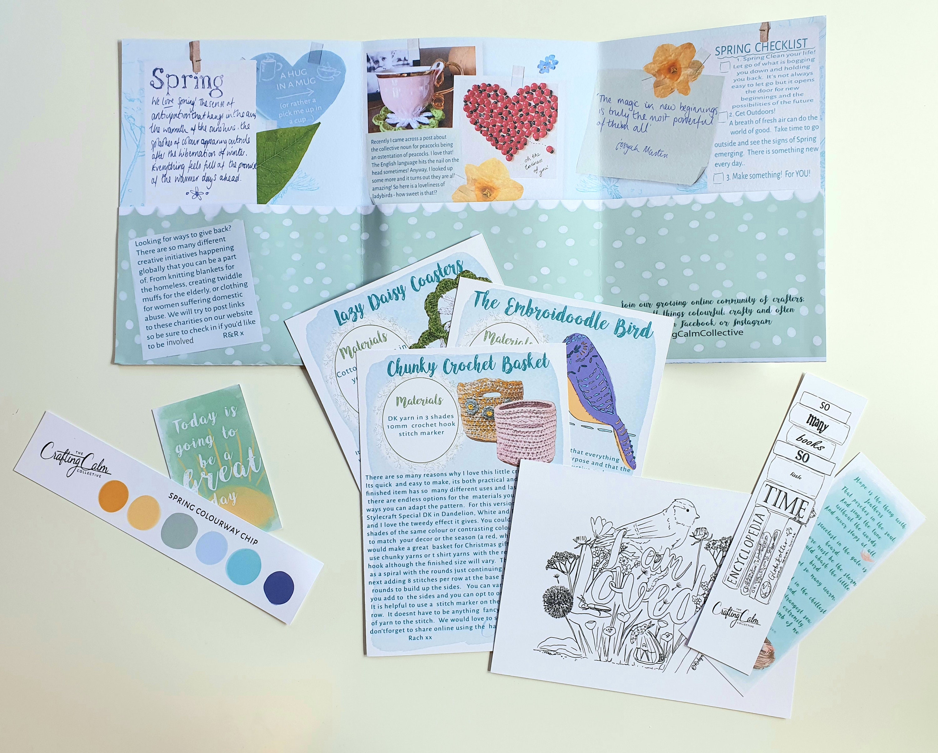 The Crafting Calm Collective Edición primaveral - Etsy España