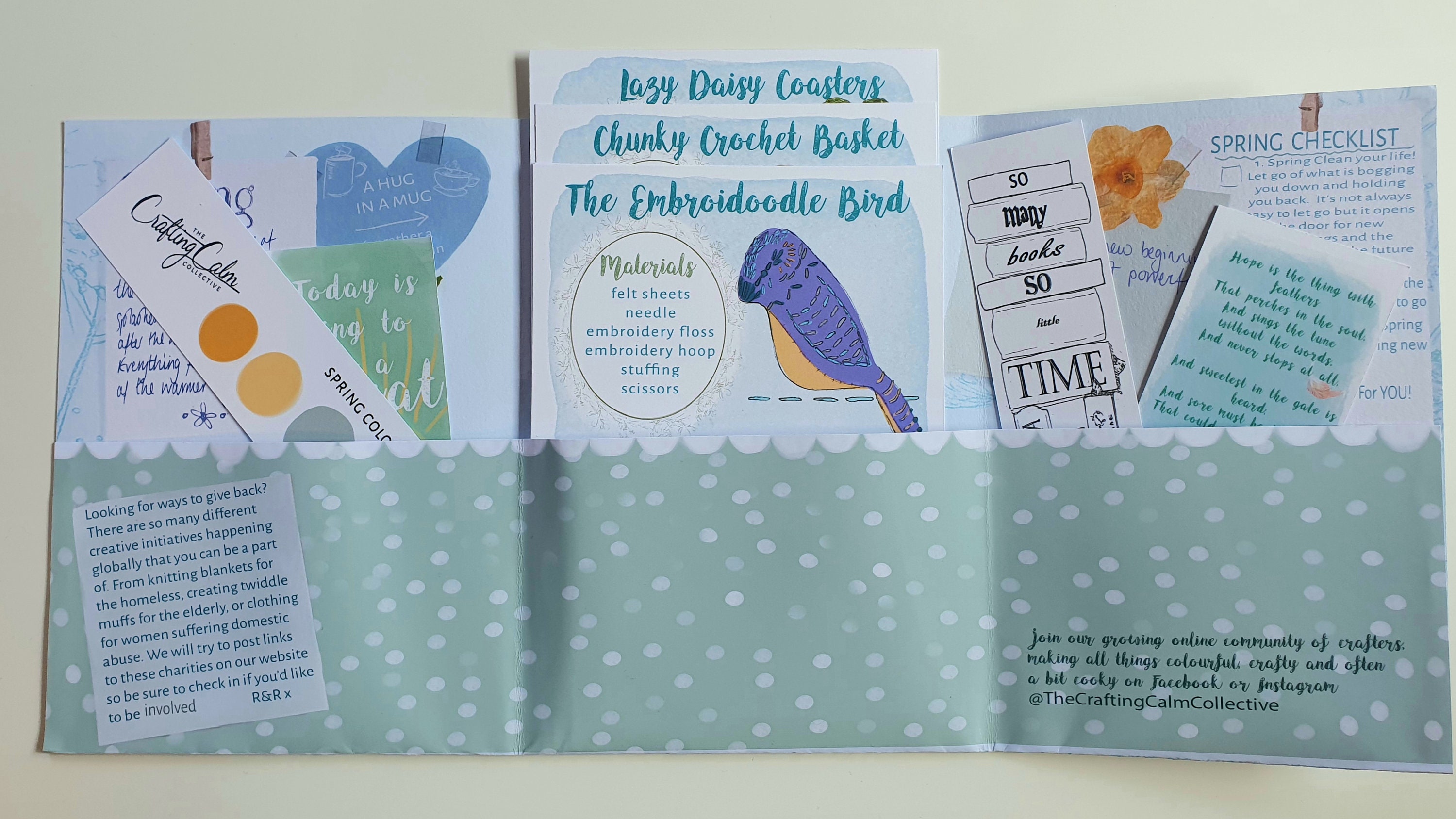 The Crafting Calm Collective Edición primaveral - Etsy España