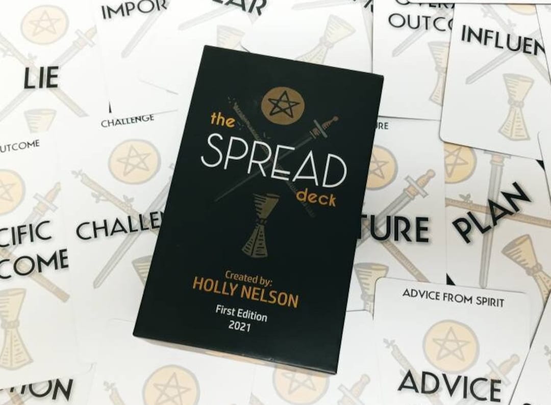 THE SPREAD DECK Spread Cards for Tarot & Oracle Readings - Etsy