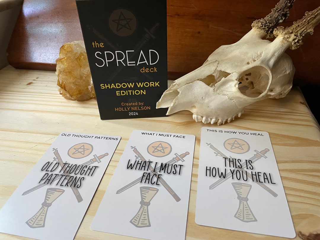 The Spread Deck | Shadow Work Edition | Tarot Deck Companion | Beginner ...