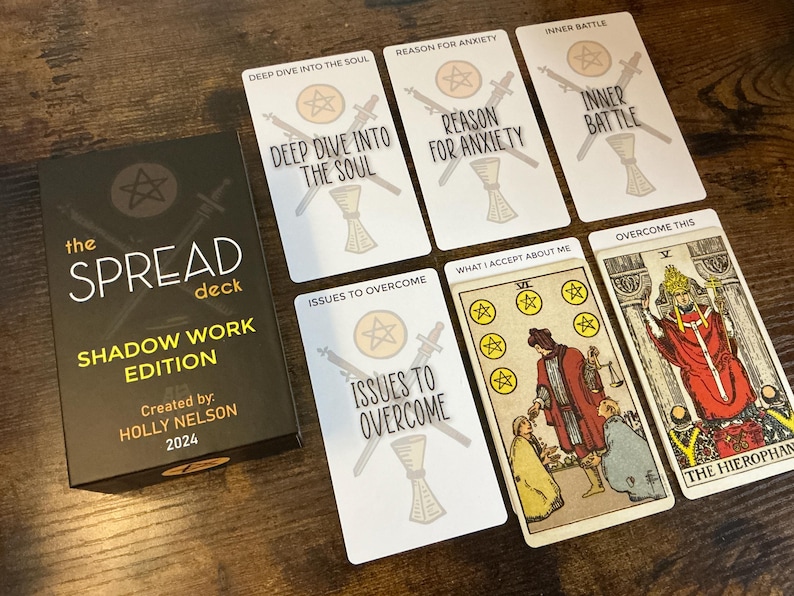 The Spread Deck | Shadow Work Edition - Etsy