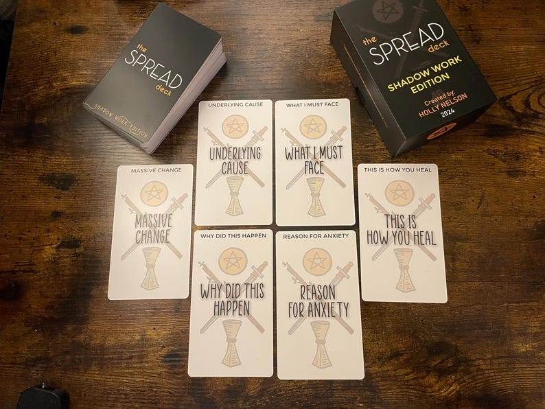 The Spread Deck | Shadow Work Edition - Etsy