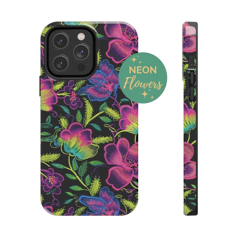 Neon iPhone Case - Etsy