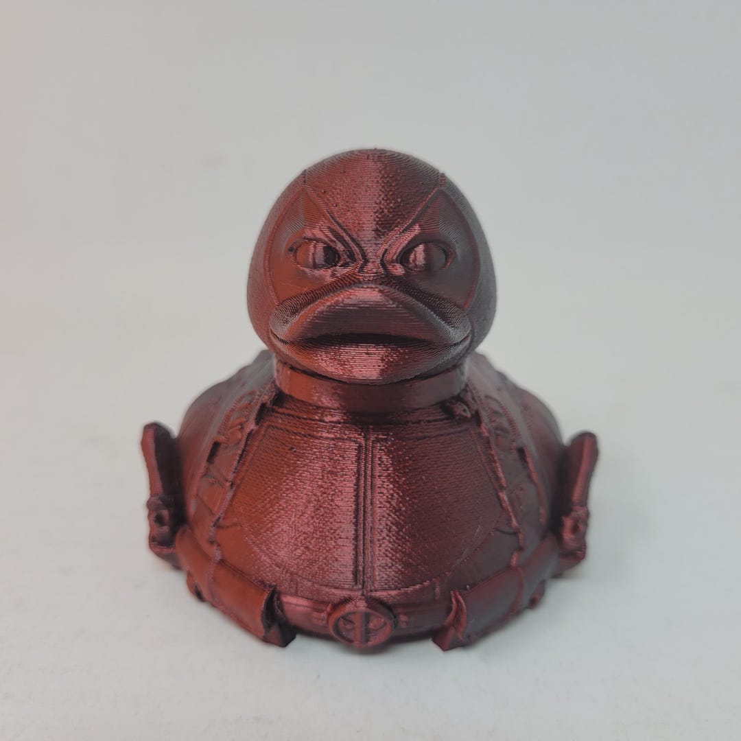 Deadpool Duck, 3D Printed Dash Duck, Jeep Duck Fan Art - Etsy