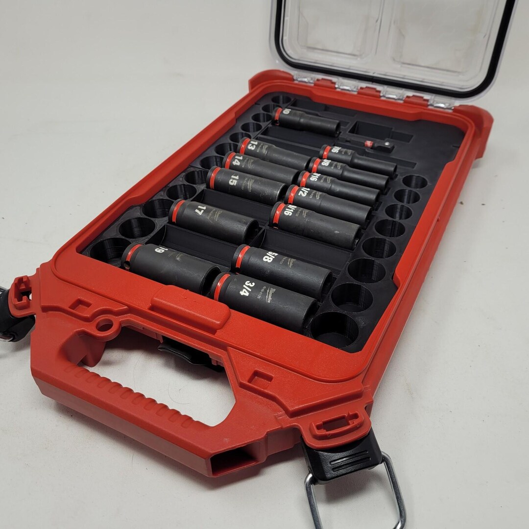 Fits Milwaukee Packout Low Profile Storage Tray INSERT for Sockets - Etsy