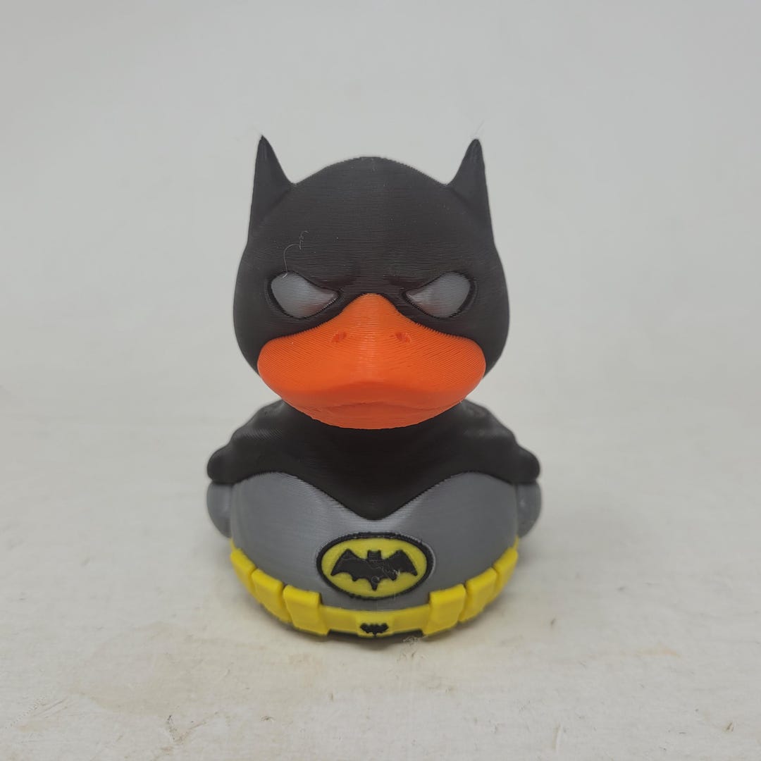 Batman Duck, 3D Printed Dash Duck, Fan Art - Etsy