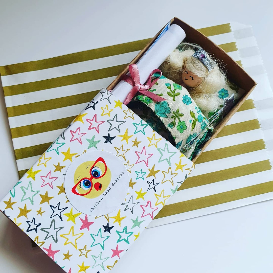 Worry Fairy Doll Worry Monster Substitute Miniature Fairy and Wand - Etsy