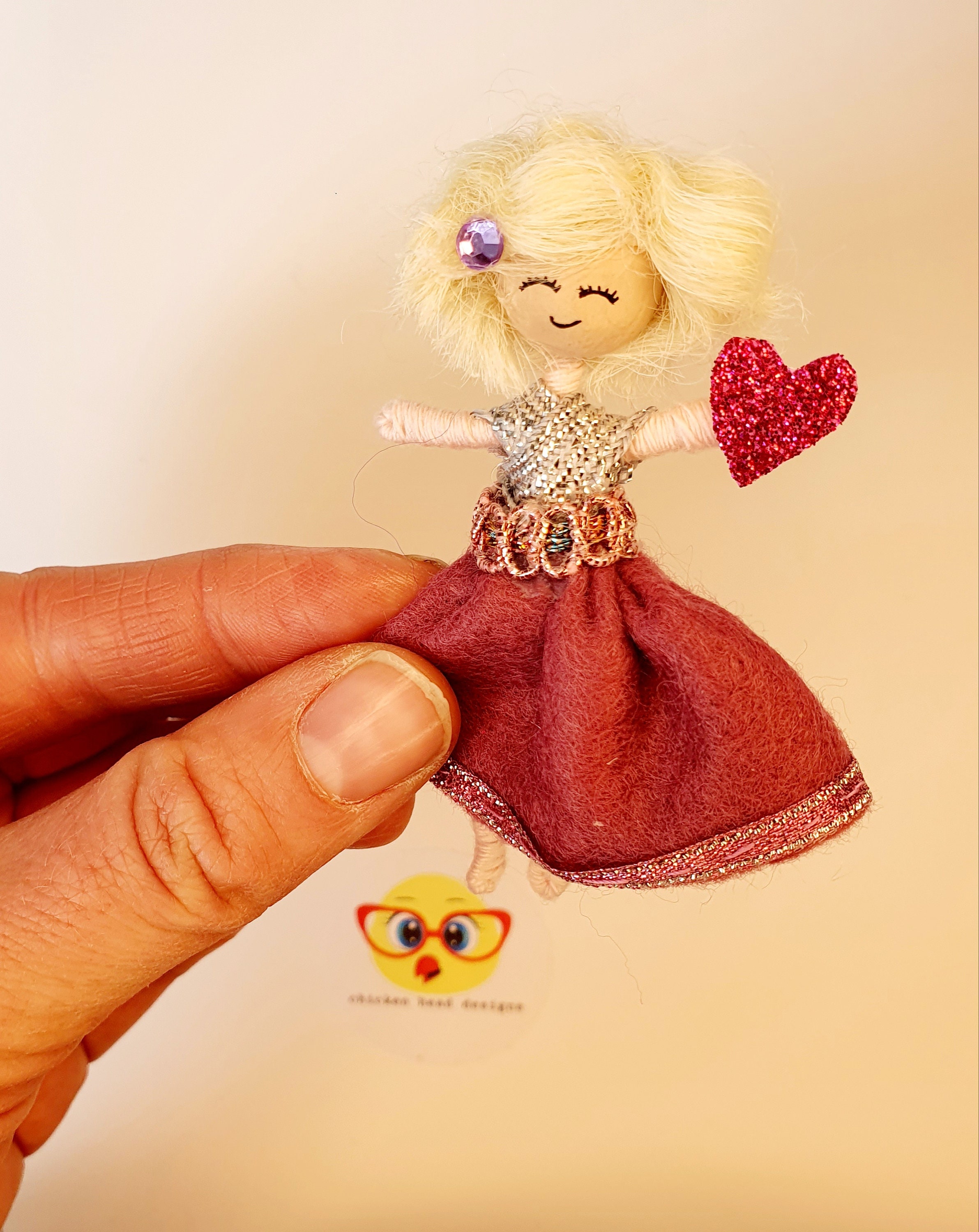 Customized Miniature Fairy Doll Hanging Fairy Dolls House | Etsy