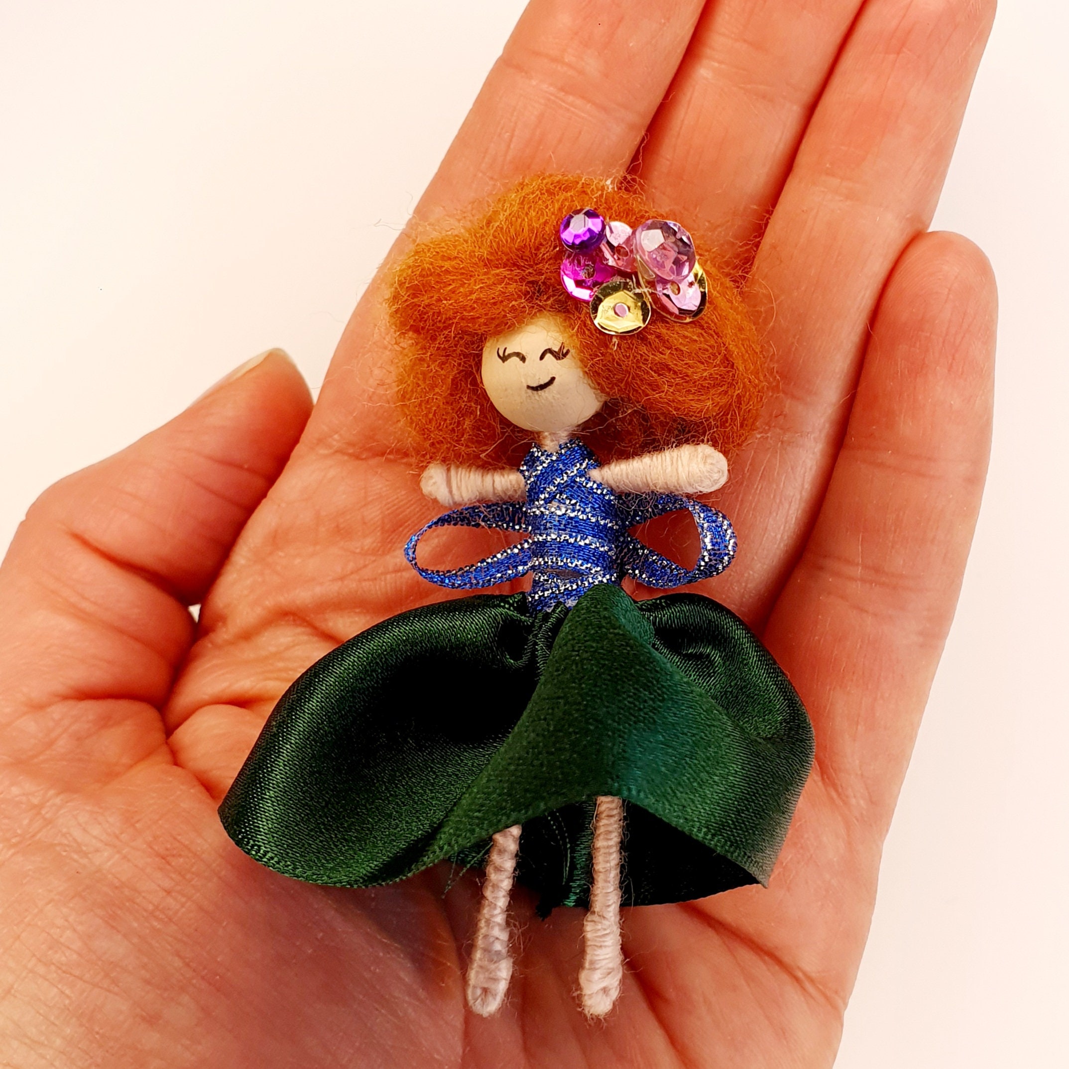 Customized Miniature Fairy Doll Hanging Fairy Dolls House | Etsy