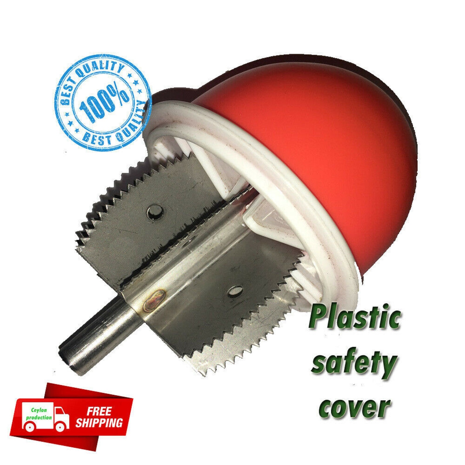 ODIRIS Coconut Grater with Stainless Steel Blades/scraper | Etsy