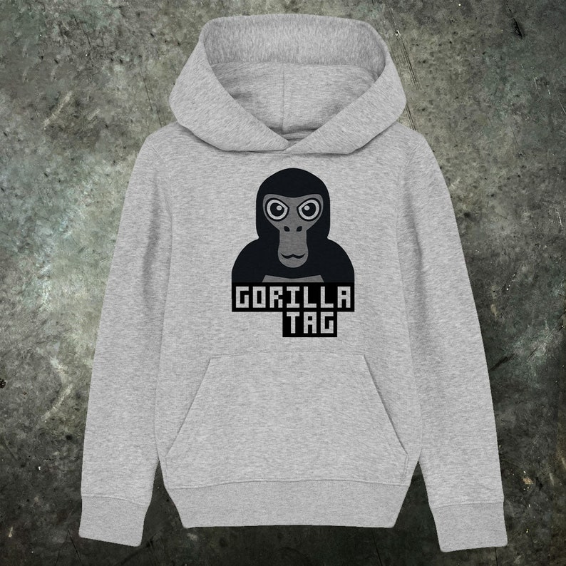 Kids Gorilla Tag Monke VR Hoodie - Etsy UK