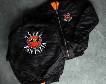 Smiley Bomber Jacket - Etsy UK