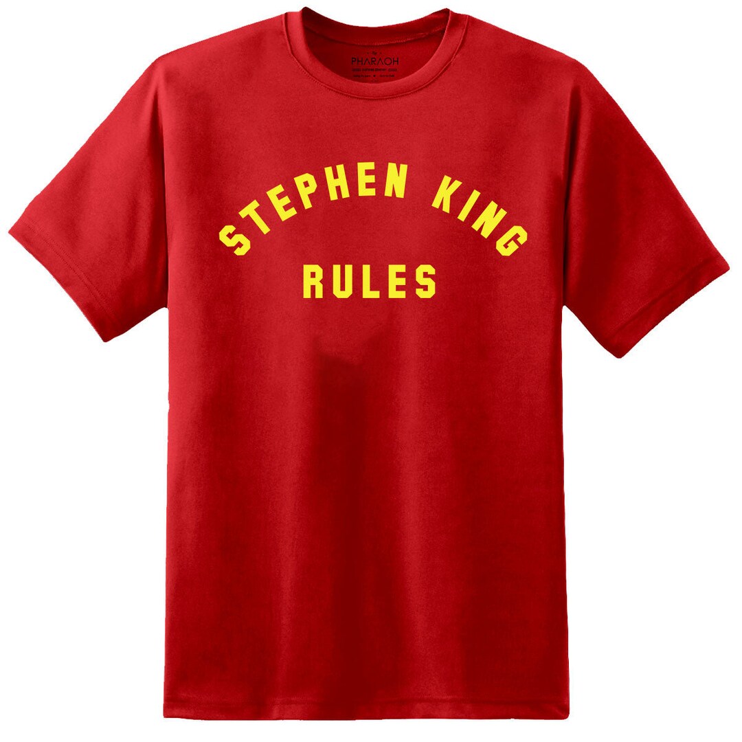 Stephen King Rules Monster Squad T Shirt - Etsy