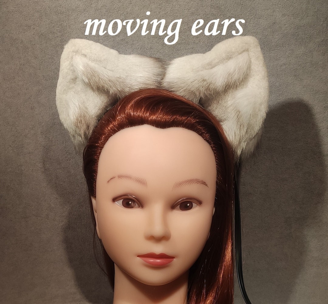 Movable Cat Ears cutefurears Made of Faux Fur on a Headband - Etsy