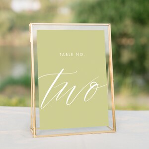 Frame Mockup Wedding Mockup 5x7 Table Number Gold Frame - Etsy