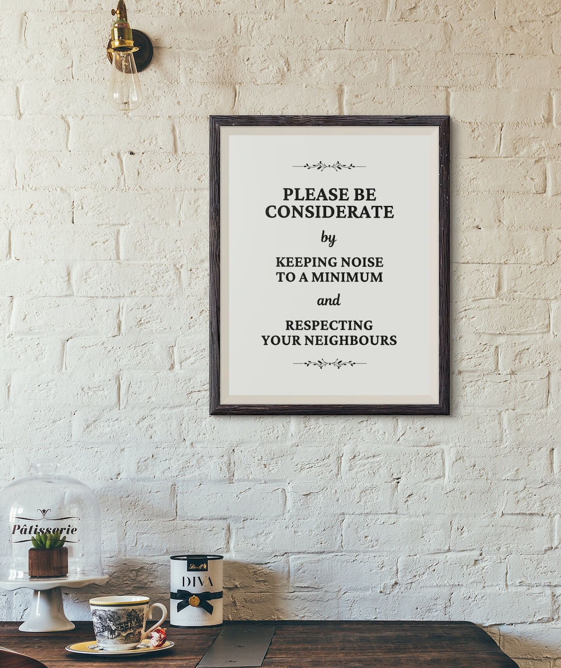 PRINTABLE Please Be Considerate SIGN, Keep Noise to a Minimum, Respect ...