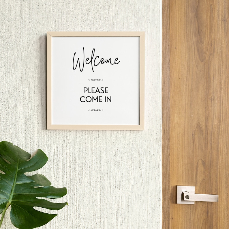 PRINTABLE Please Come in SIGN, Waiting Room, Therapist Reception, Front ...