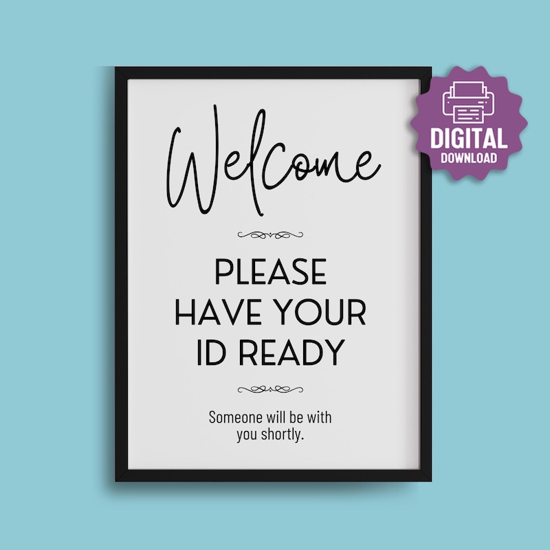 Check in Here Sign - Etsy