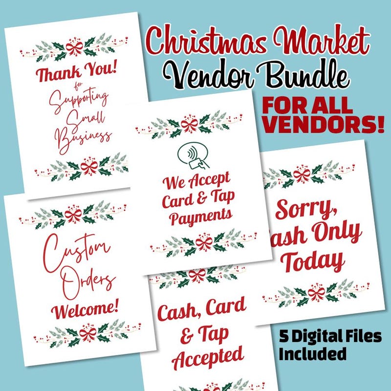 Vendor Signage - Etsy
