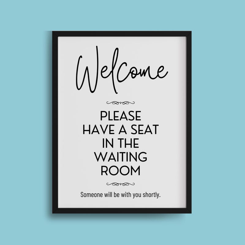 Please Have a Seat and Someone Will Be With You - Etsy