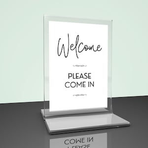 PRINTABLE Please Come in SIGN, Waiting Room, Therapist Reception, Front ...